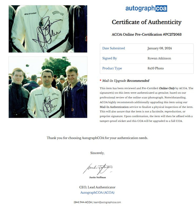 Rowan Atkinson – autographman