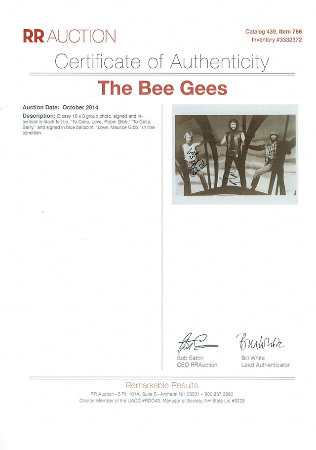 Bee Gees – autographman