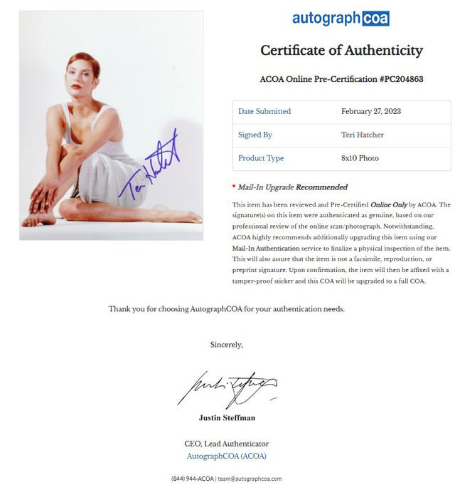 Teri Hatcher – autographman