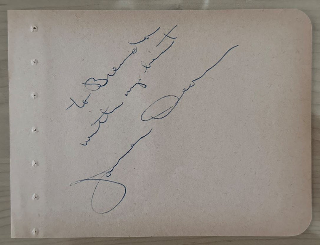 James Dean – autographman