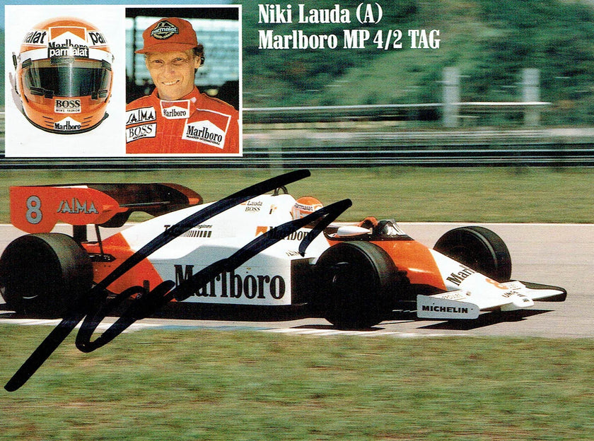 Niki Lauda – autographman