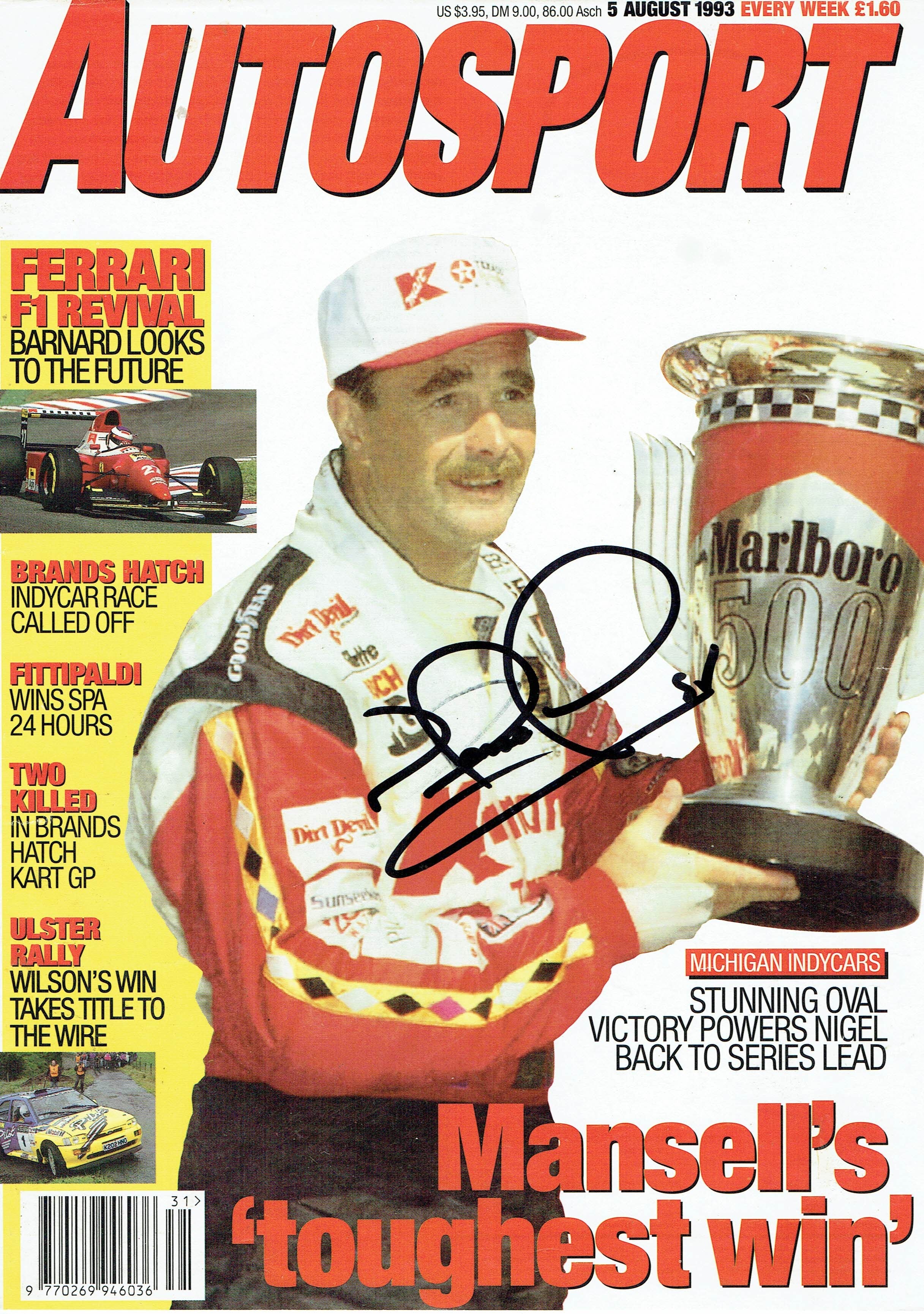 Nigel Mansell – autographman