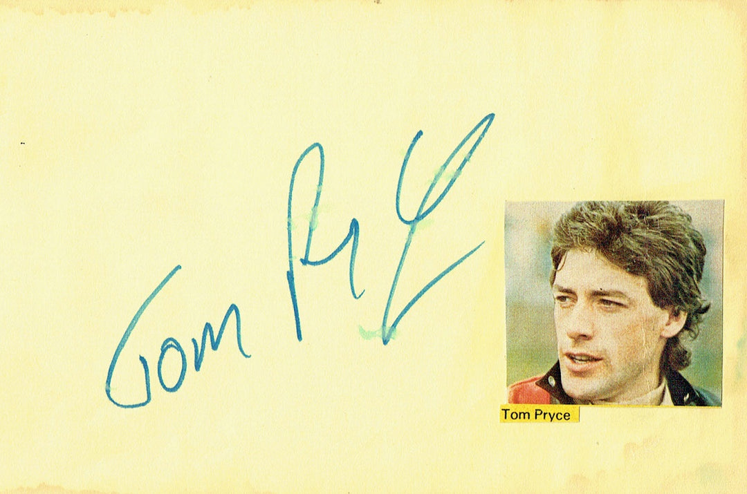 Tom Pryce – autographman