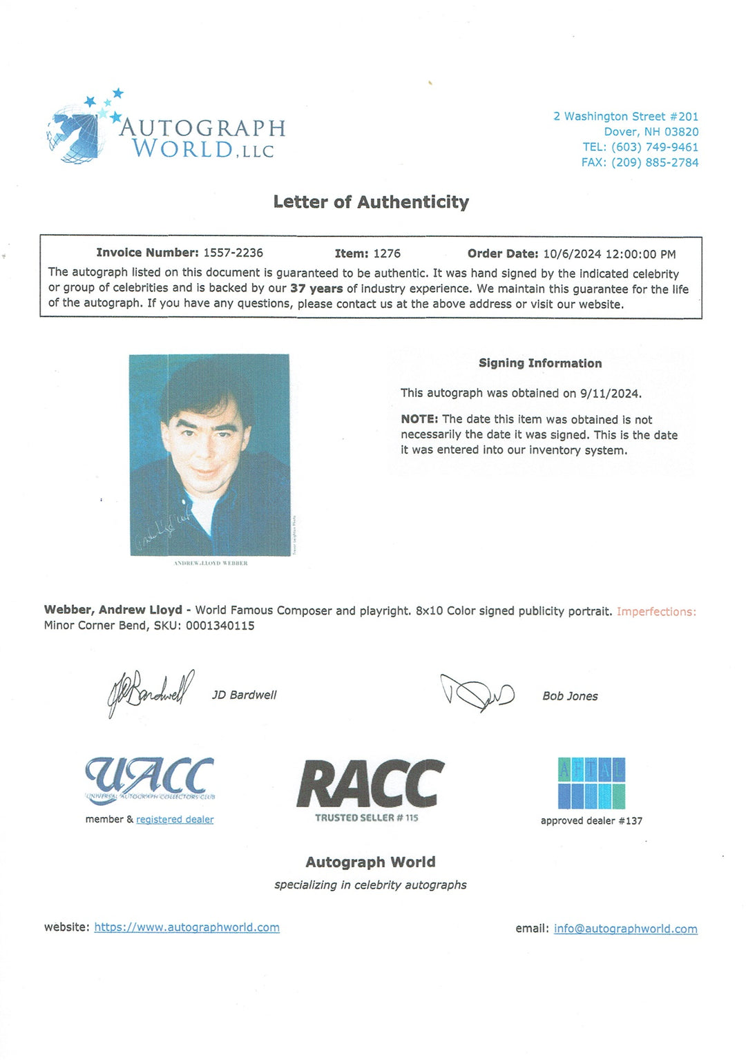 All products – autographman